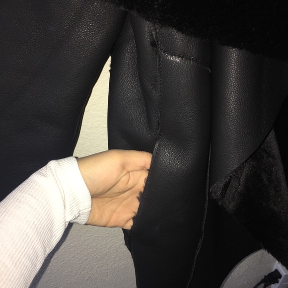 Missguided | Jackets & Coats | Shearling Waterfall Jacket | Poshmark